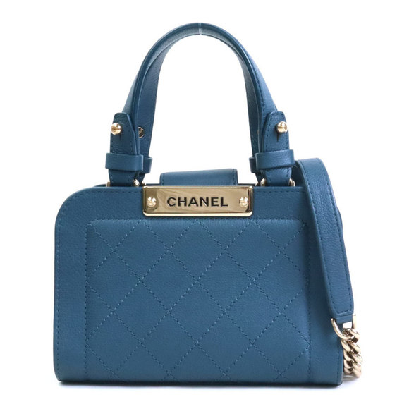 CHANEL | Bags | Chanel Chanel Handbag Diagonal Shoulder Bag Matelasse ...